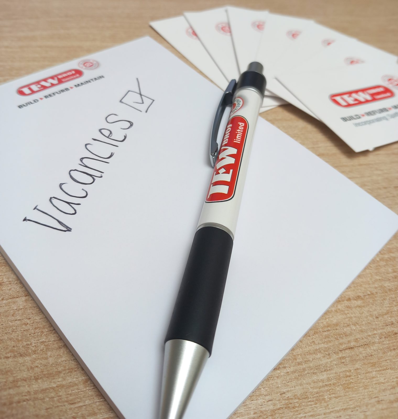 Career Opportunities - Tew Bros, Build Maintain Refurb Respond